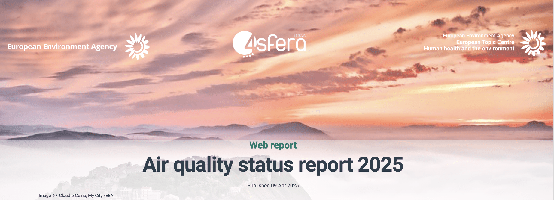 Publicación informe "Estado de la Calidad del Aire 2025" - 4sfera Innova